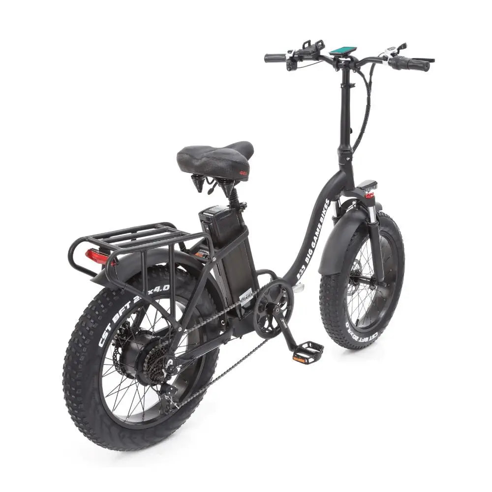 Big Game Bikes Impala Folding Fat Tyre Electric Bike 750W – Bike Yard ...