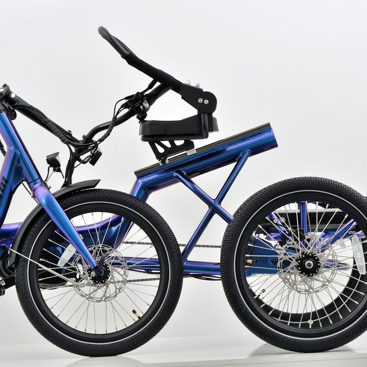 Revom T4 Semi Recumbent Electric Tricycle Cargo Bike 250W – Bike Yard ...